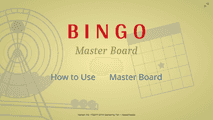 Bingo Master Board - Games by Tim