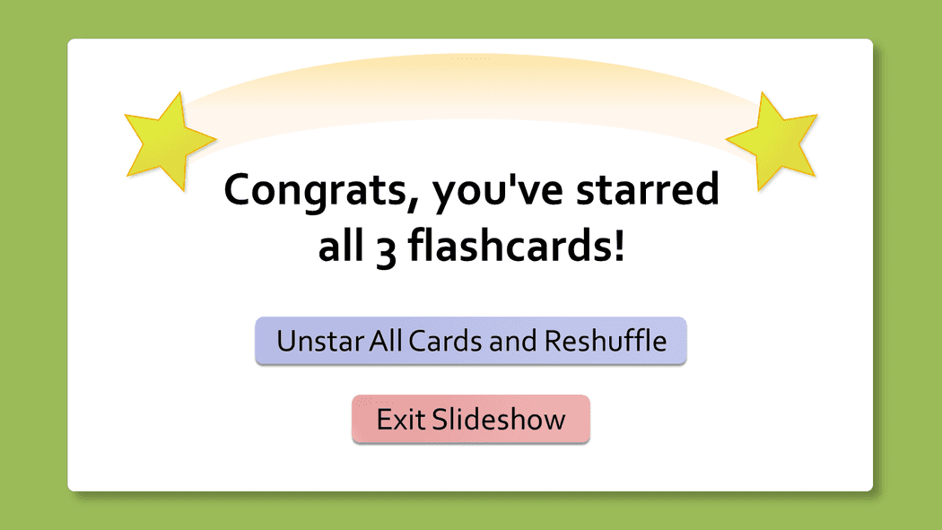 Flashcards for PowerPoint v1.2 - Flashcards in Style - Games by Tim