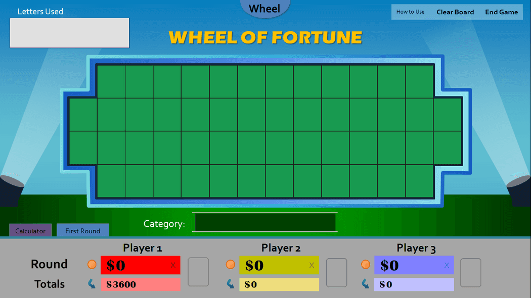 Wheel of Fortune for PowerPoint Version 3.2 Takes Stage! - Games by Tim