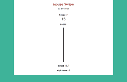 Mouse Swipe - Games by Tim