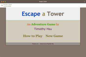 Escape a Tower Version 2.6 - Futureproofing the Game - Games by Tim