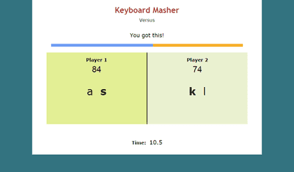 Keyboard Masher - Games by Tim