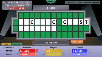 Wheel of Fortune for PowerPoint v6.3 - All spruced up - Games by Tim