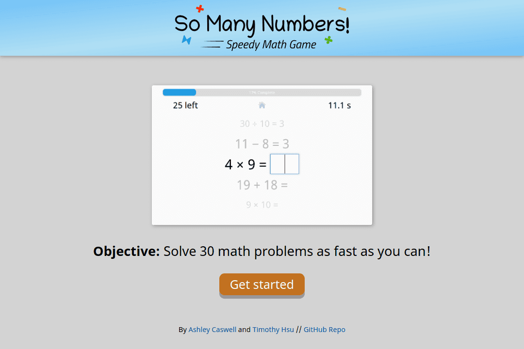 So Many Numbers! - Major Update - Games by Tim