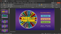 Wheel of Fortune for PowerPoint - Games by Tim