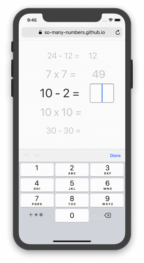 So Many Numbers: The Mobile Update - Games by Tim