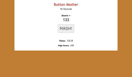 Button Masher - Games by Tim
